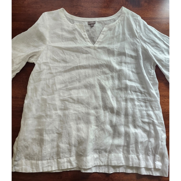 J. Jill | Tops | J Jill Linen Pull Over Tunic | Poshmark